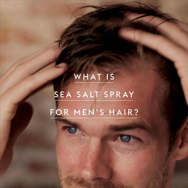 What is Sea Salt Spray for Men's Hair? & VITAMAN Australia