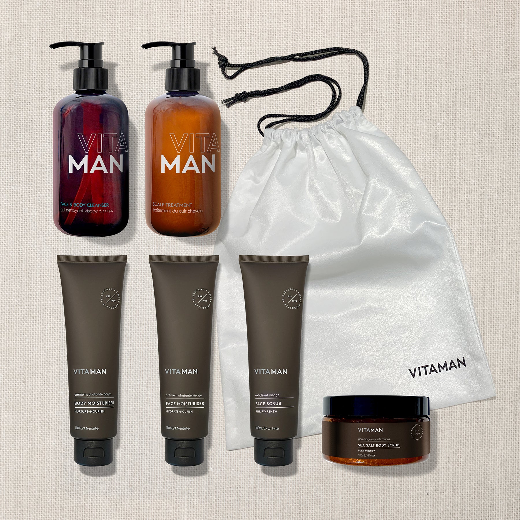 VITAMAN Australia | Best Natural Skin & Hair Products for Men