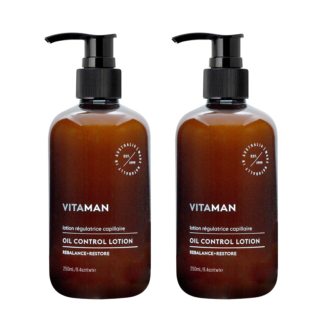 VITAMAN Oil Control Lotion 250ml - light lotion for oily hair and scalp ...