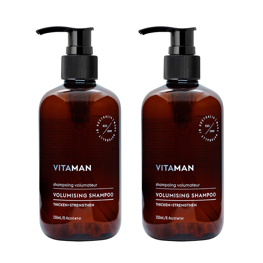 VITAMAN Volumising Shampoo 250ml - Sulfate free Shampoo adds volume ...